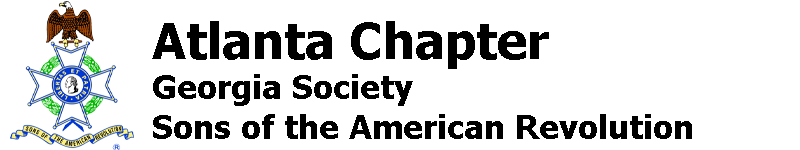 Atlanta Chapter Sons of the American Revolution - SAR - Committees ...